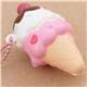 cute small white pink ice cream scented squishy by Puni Maru - modes4u