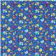 dark blue Timeless Treasures fabric with colorful bugs Fabric by ...