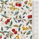 off-white fabric with raspberry from Nakamura Japan Fabric by Japanese ...