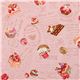 pink Cosmo pastry script sweets fabric Japan - modeS4u