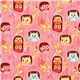 pink Flappers Hideout owl tree fabric Riley Blake Happy Flappers Fabric ...