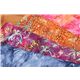 Tela batik rosa con flores y peces de Trans-Pacific Textiles Fabric by ...