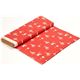 roter birch Bio-Stoff mit Eichhörnchen, Hasen und Bambis Fabric by ...