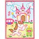 unicorn fairy tale panel fabric Unicorn Fantasy Panel Fabric by ...