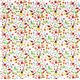 white animal bug apple nuts insect Kokka fabric Fabric by Kokka - modeS4u