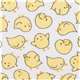 white fabric with baby chick bird animal Quilting Treasures Fabric by ...