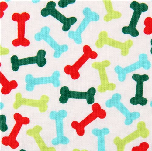 Red Dog Bone Background