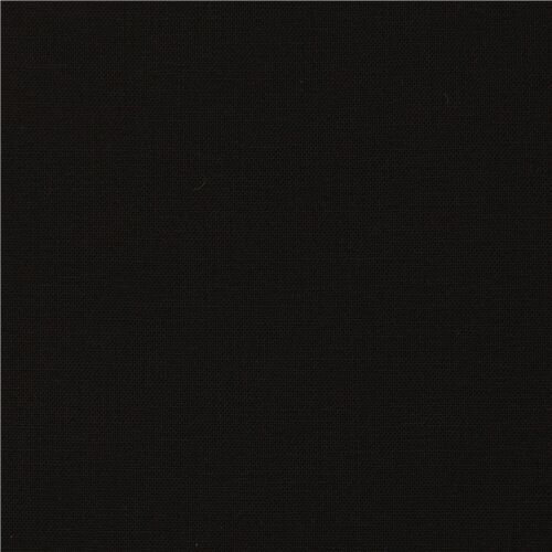 Cosmo solid black cotton sheeting fabric - modeS4u