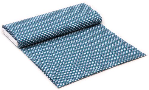 Deco Geo Teal Michael Miller triangle fabric geo print Fabric by ...