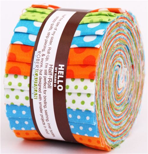 Half-Roll fabric bundle roll Summer Luvin' Robert Kaufman - modes4u