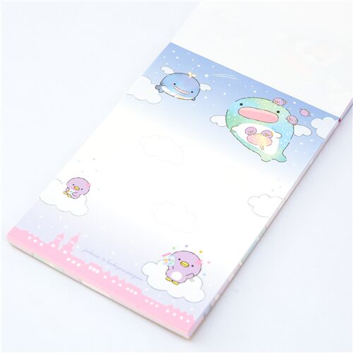 Jinbesan whale character Note Pad by San-X - modes4u