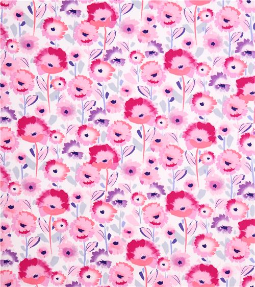 Josephine Bloom flower fabric Michael Miller Spring Fling Fabric by ...