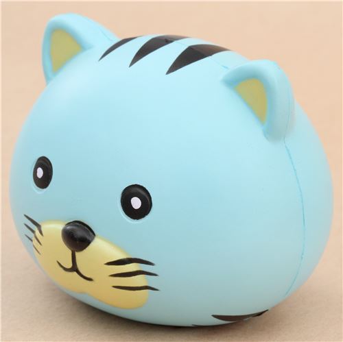 cute Oriker blue tiger bun scented squishy kawaii - modes4u
