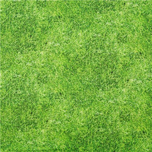 Quilting Treasures bright spring green grass digitally printed cotton ...