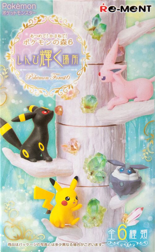 Re-Ment blind box Pokemon Forest 6 - modes4u