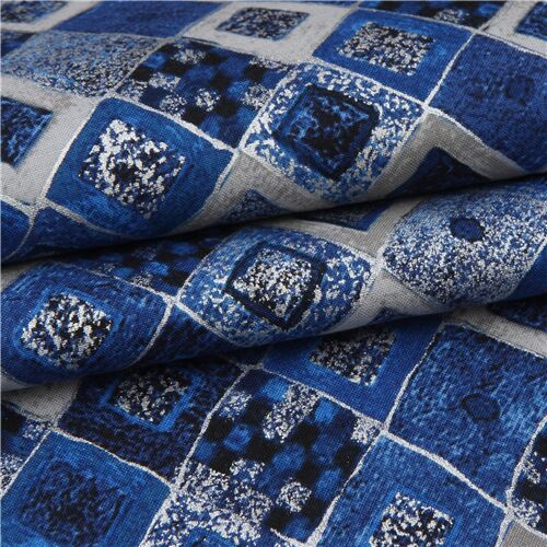 Remnant (50 x 112 cm) - Robert Kaufman Gustav Klimt metallic silver ...