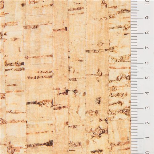 Robert Kaufman cork pattern fabric - modeS4u