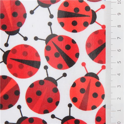 Red Ladybug Fabric