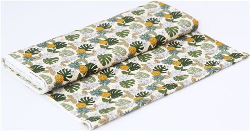 Trans-Pacific Textiles natural color fabric pineapple leaf - modeS4u