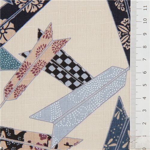 beige Japanese origami dobby fabric - modeS4u