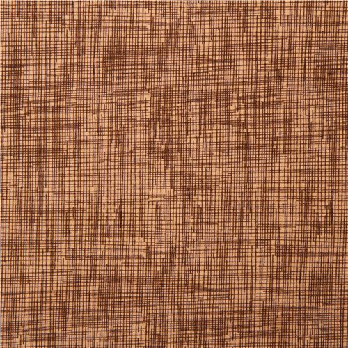 beige brown grid pattern sketch fabric Timeless Treasures - modeS4u