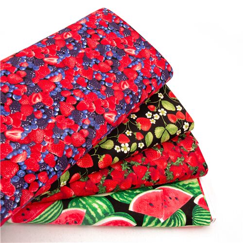 berry fruit fabric by Timeless Treasures from the USA - modeS4u