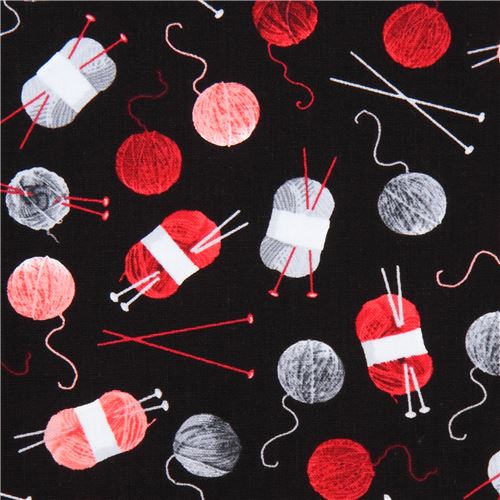 Knitting themed fabric store