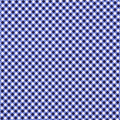 blue navy blue white checkered fabric Michael Miller Cross Check Fabric ...