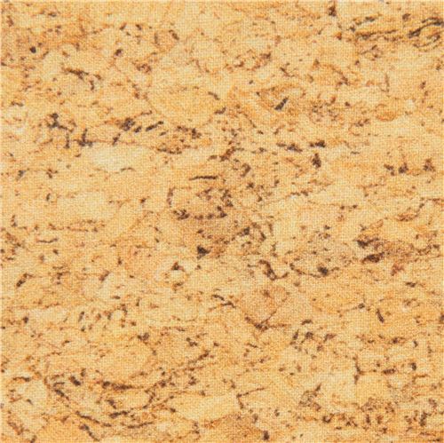 brown cork pattern fabric by Elizabeth's Studio - modeS4u