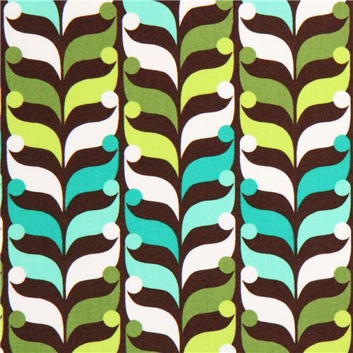 brown leaf pattern fabric by Robert Kaufman Fabric by Robert Kaufman ...