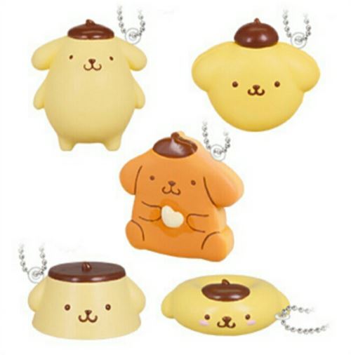 colorful Pompompurin mini random Gashapon capsule toys - modeS4u