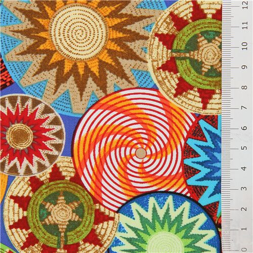 colorful basket weave pattern fabric - modeS4u