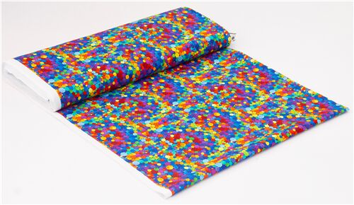 colorful bubble fabric by Timeless Treasures - modeS4u