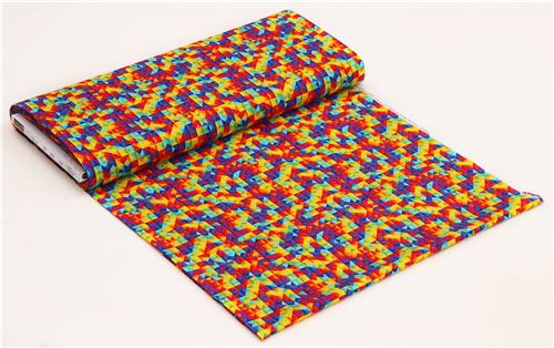 colorful prism Geo pattern fabric by Timeless Treasures USA Fabric by ...