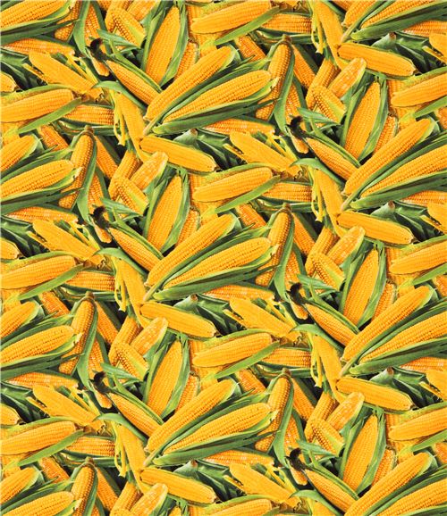 corn on the cob vegetable food fabric Food Festival Elizabeth's Studio ...