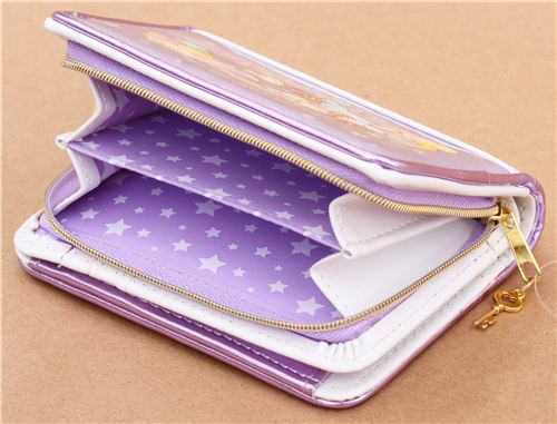cute white metallic purple glitter animals wallet by Q-Lia - Wallets ...
