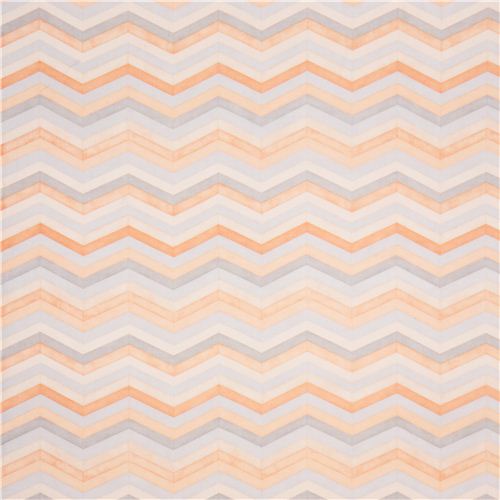 delicate Chevron Cloud 9 Voile organic fabric Palos Verdes Fabric by ...