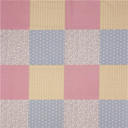 flower patchwork canvas fabric Garden by Kokka from Japan Fabric by ...