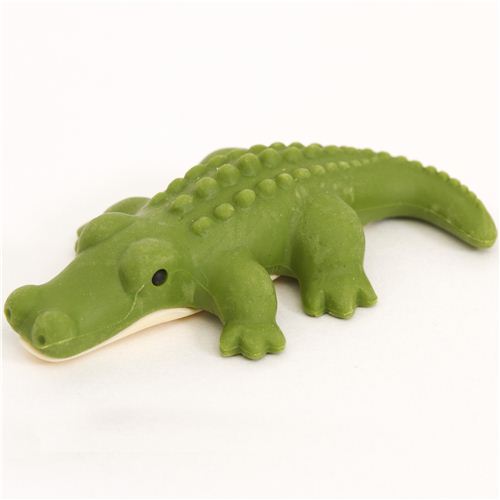 green crocodile eraser by Iwako from Japan - modeS4u