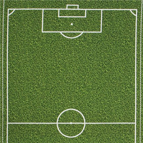 green panel soccer pitch fabric Robert Kaufman Sports Life 3 Fabric by ...