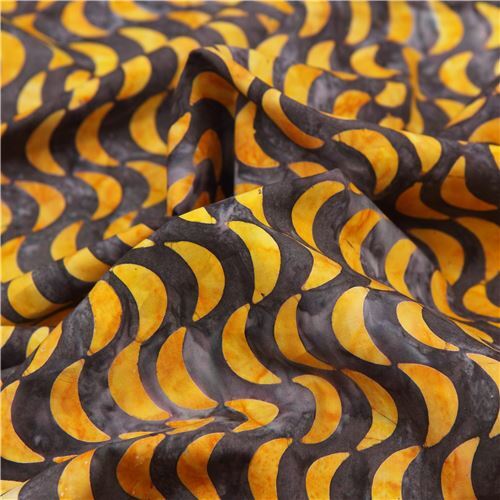 grey Batik moon fabric by Robert Kaufman - modeS4u