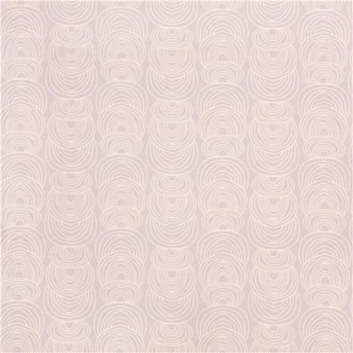 grey 'Ripple' wave circles Cloud 9 organic Canvas fabric Fabric by ...