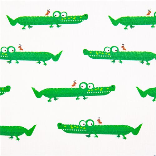 Alligator Print Fabric