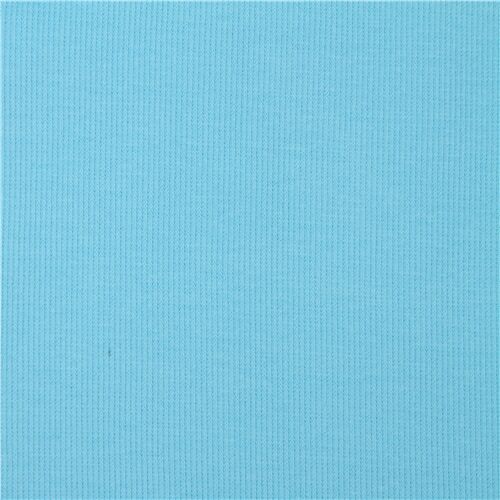 light blue ribbed cuffing tubular knit fabric - modeS4u