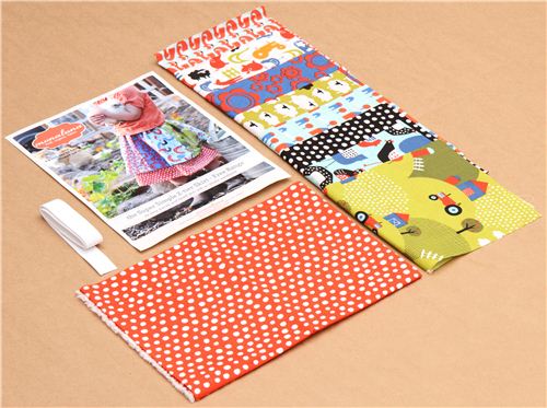 monaluna sewing kit for cute girl's skirt Free Range - modes4u