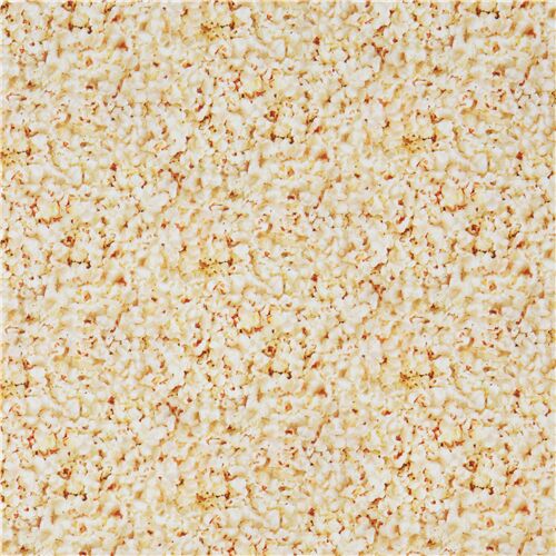 packed buttered popcorn fabric by Kokka - modeS4u