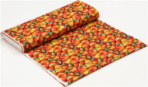 packed mango fruit fabric by Elizabeth's Studio - modeS4u