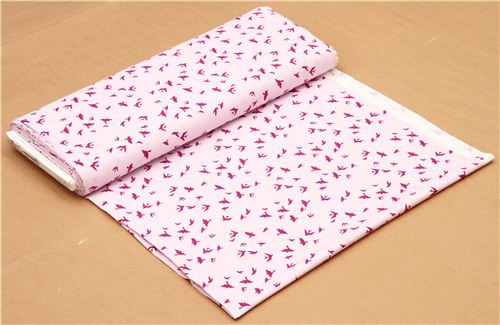 pale purple bird martin fabric by Michael Miller flight Fabric by ...