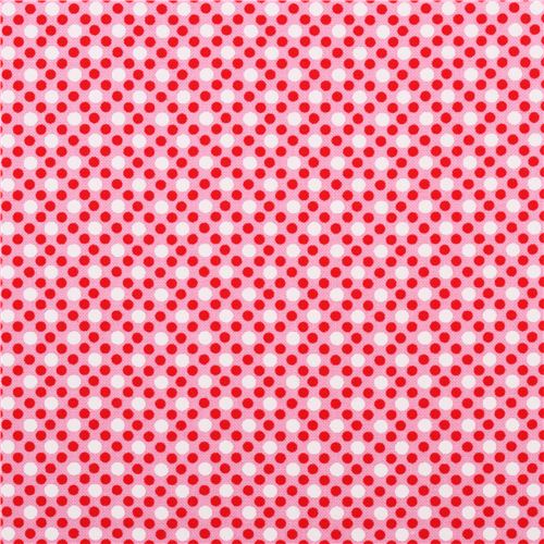 pink Michael Miller polka dot fabric Dim Dots Fabric by Michael Miller - modes4u