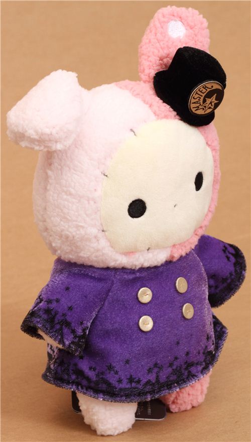 pink Sentimental Circus rabbit plushie purple cape - modeS4u